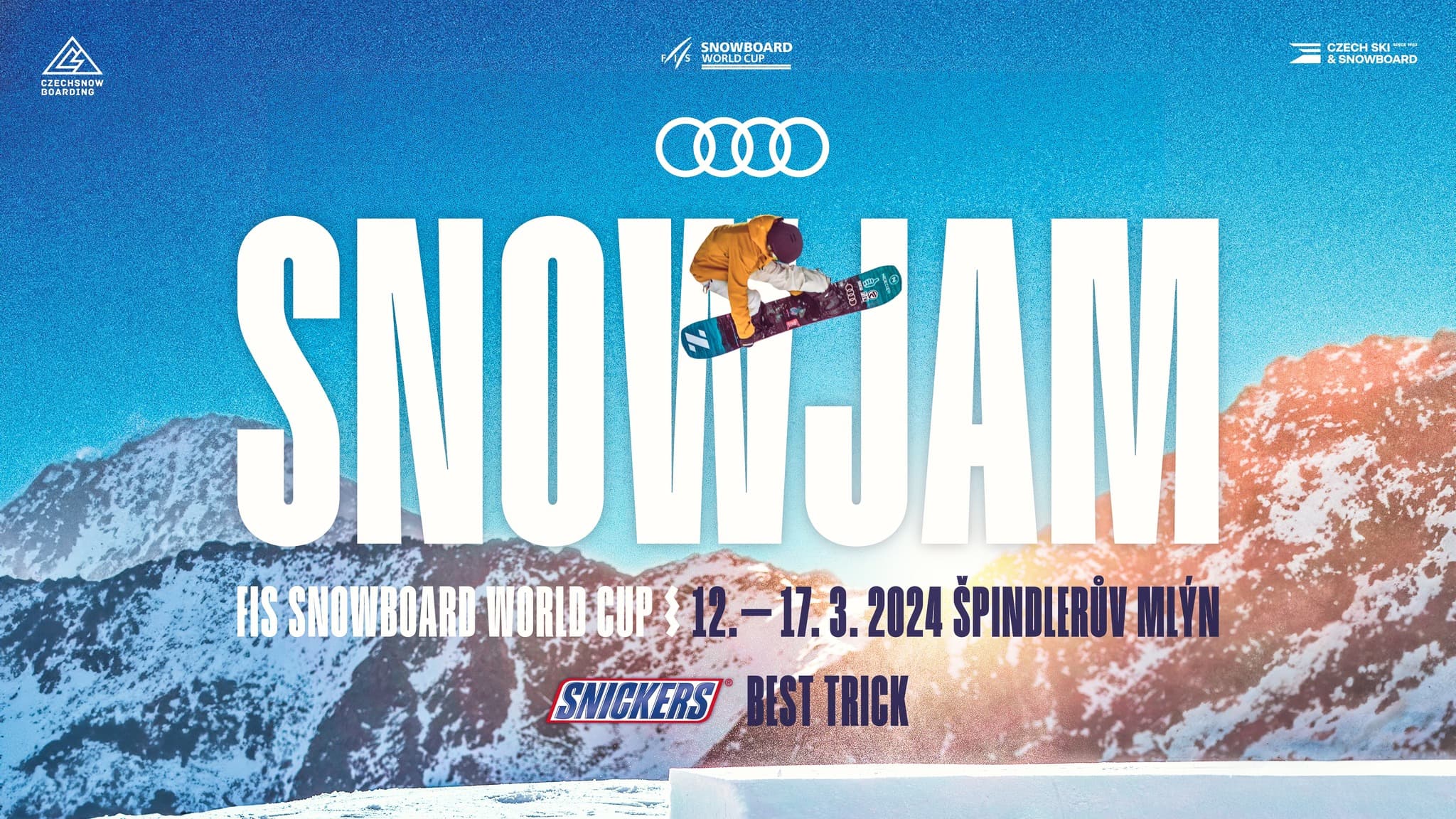 Audi Snowjam 2024 se vrací po dvou letech zpět do Špindlu!