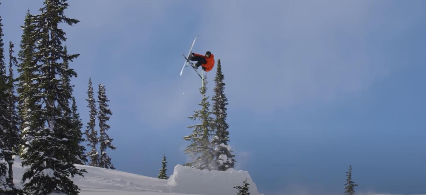 Freeridovej mág Sam Kuch to nešetří ve videu "Here Goes"