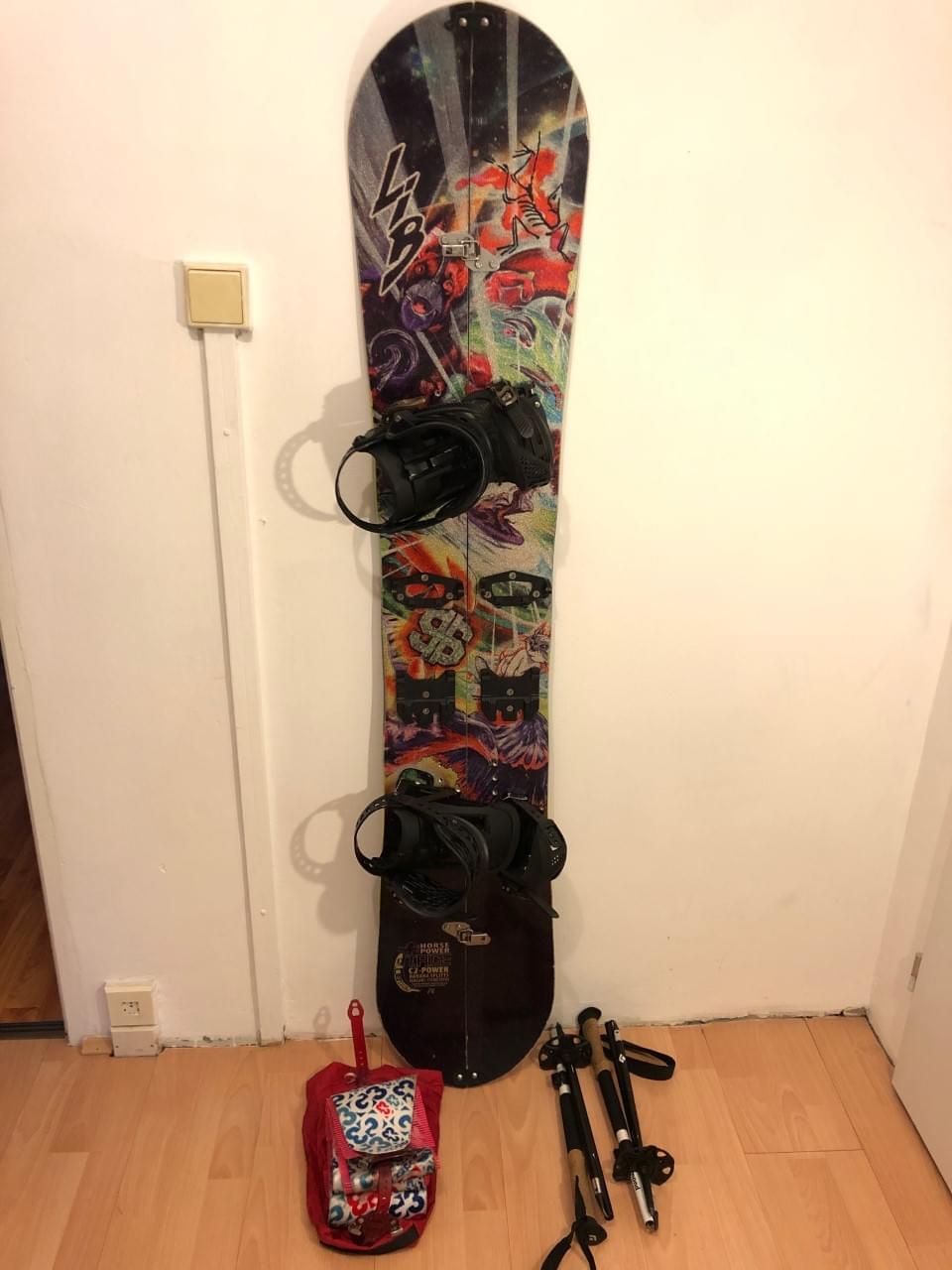 Splitboard LibTech Travis Rice 164.5 (kompletní set)
